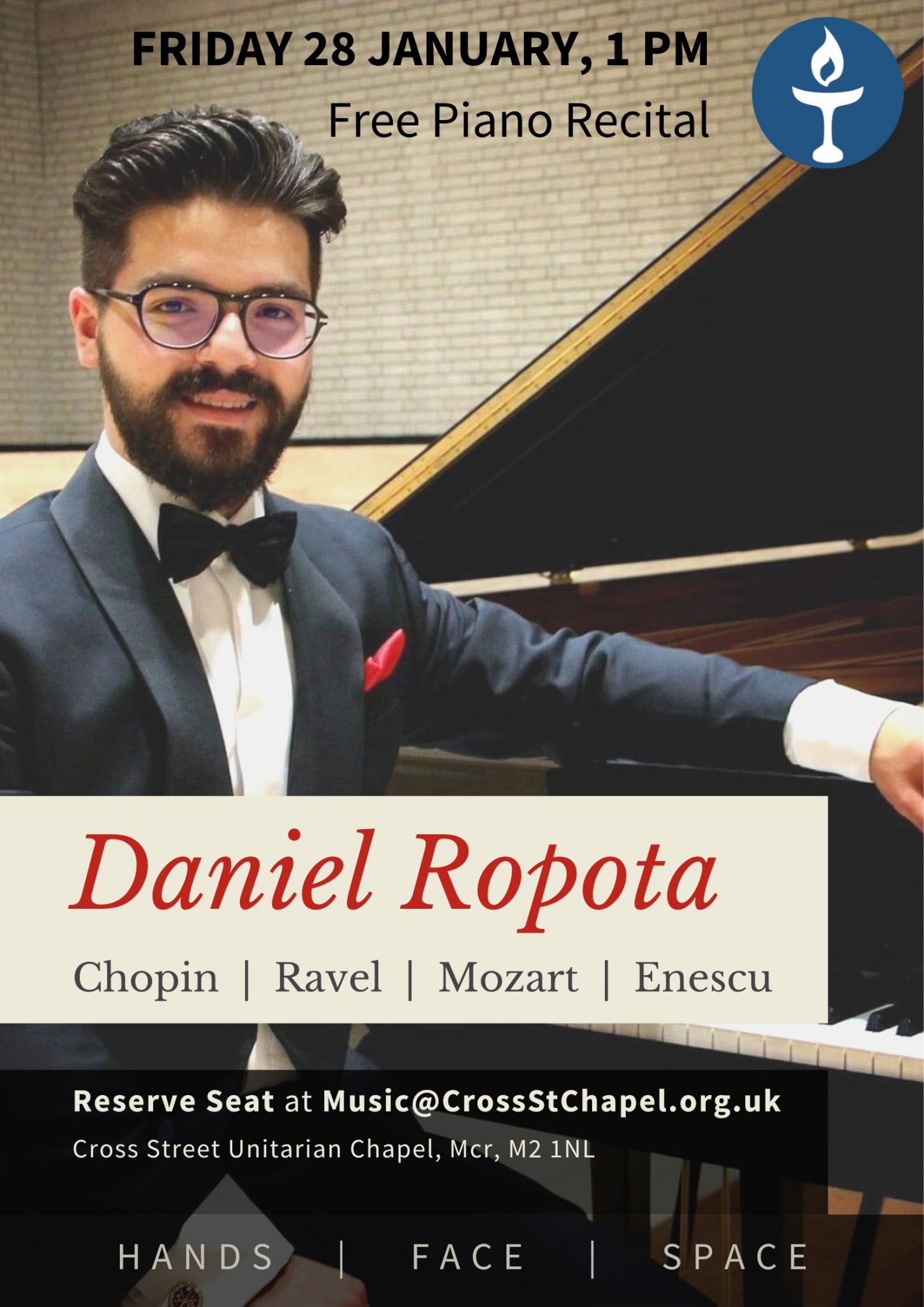 Daniel Ropota Piano Recital | The Unitarians - Manchester District ...